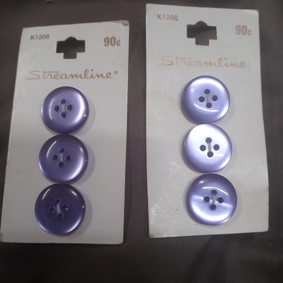 Streamline | Accessories | Vintage Buttons Streamlinelilacsize 8 18mm ...